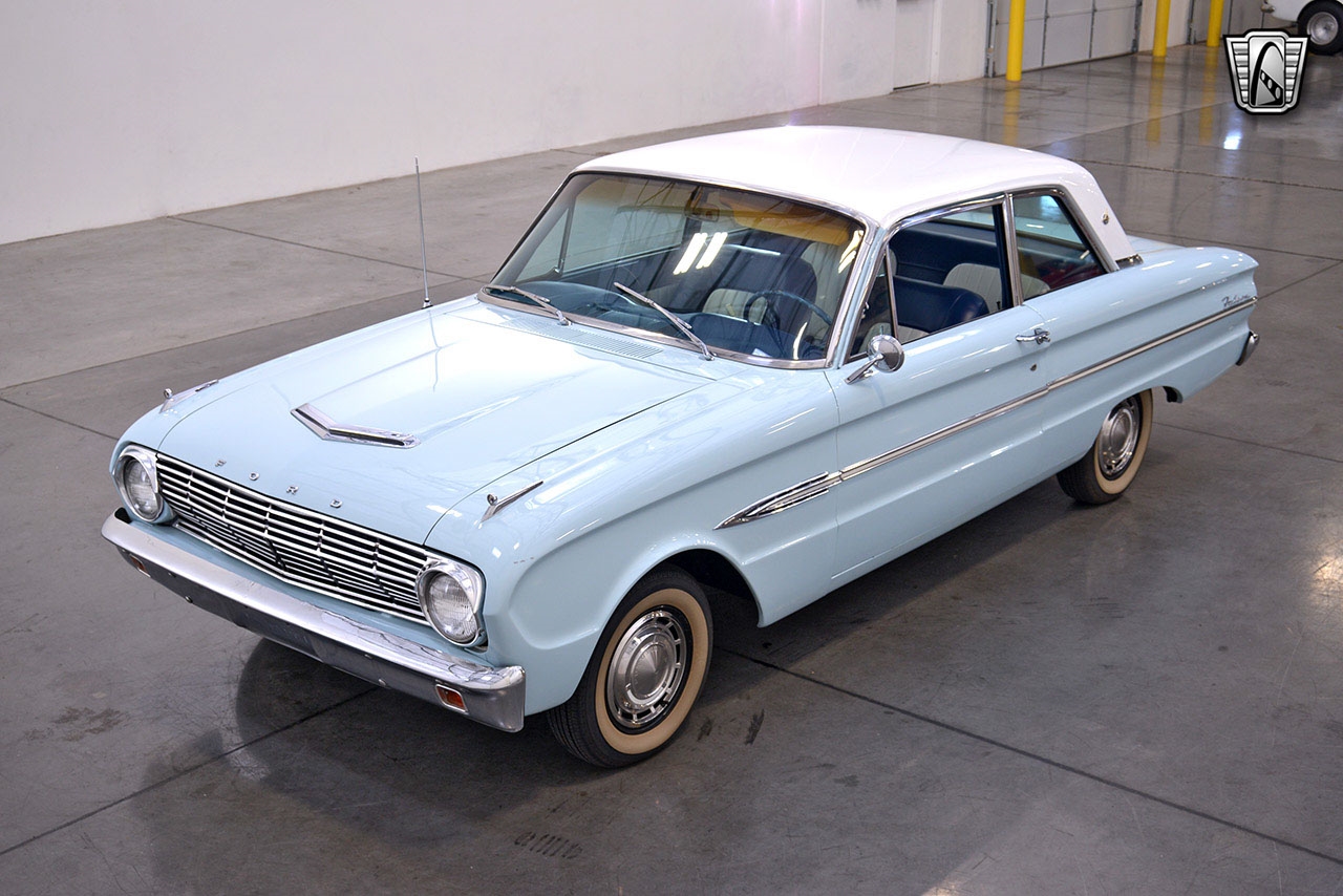 Baby Blue 1963 Ford Falcon Actual Miles Sedan 144 Cid Inline 6 2 Speed ...